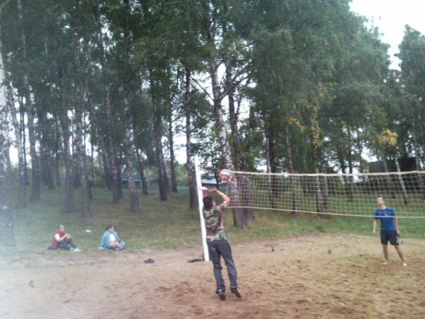 Spor alanı Волейбольная площадка, Domodedovo, foto