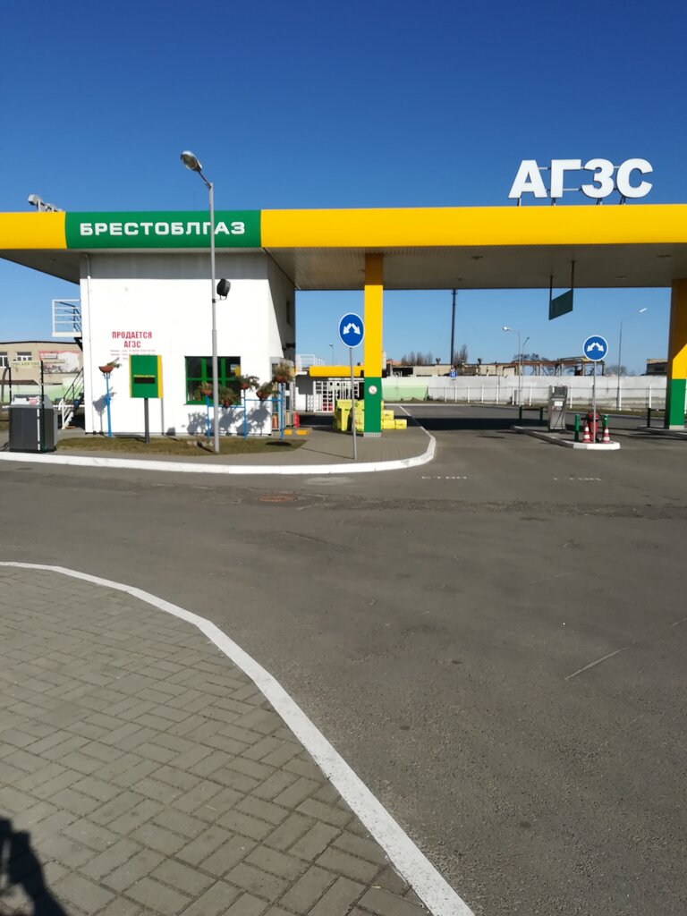 Otogaz dolum istasyonu Agzs Rpu Pinskraygaz Up Brestoblgaz, Pinsk, foto