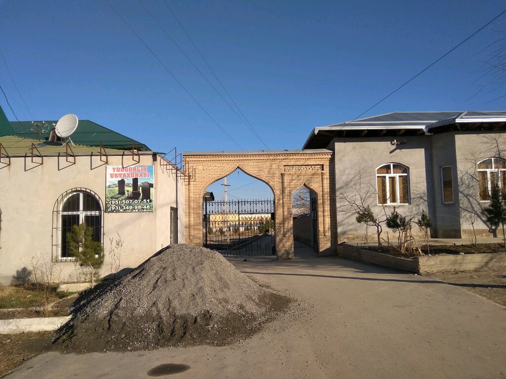 Mezarlıklar Savriyogoch Muslim Cemetery, Semerkant, foto