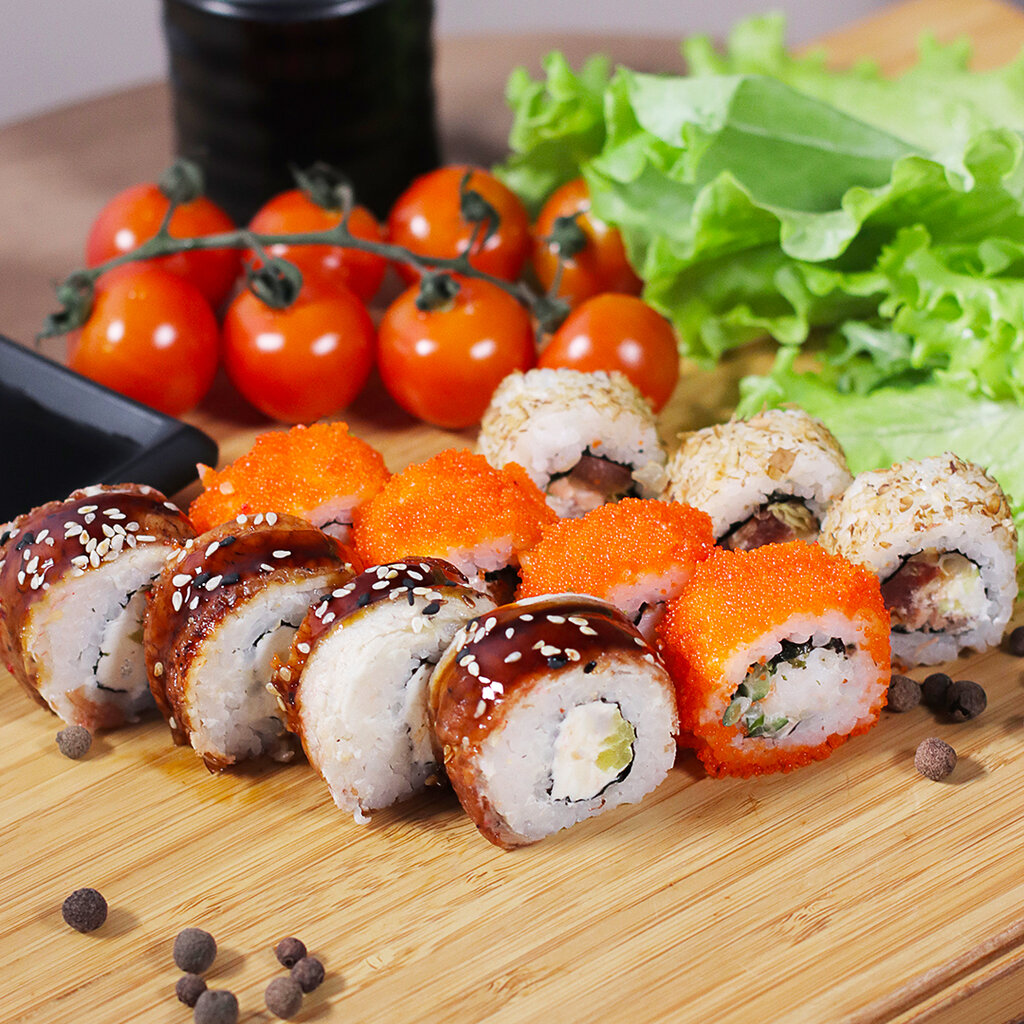 Suşi restoranı Sushi make, Novosibirsk, foto