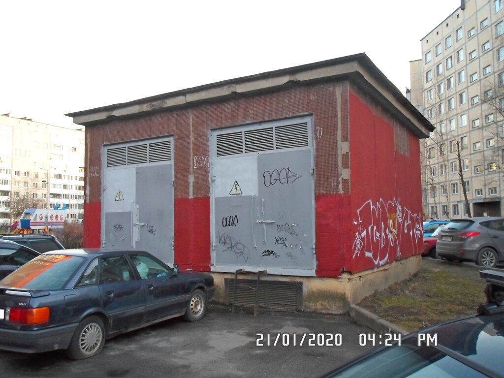 Mühendislik altyapısı Трансформаторная подстанция № 17787, Saint‑Petersburg, foto