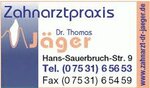 Dr. Thomas Jäger - Zahnarzt (Baden-Württemberg, Konstanz), özel ağız ve diş sağlığı klinikleri ve muayenehaneleri  Baden‑Wurttemberg'den