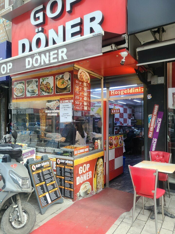 Fast food Gop Döner, İstanbul, foto