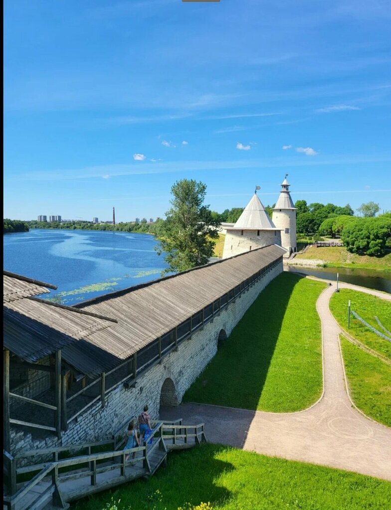Seyir terası Смотровая площадка, Pskov, foto