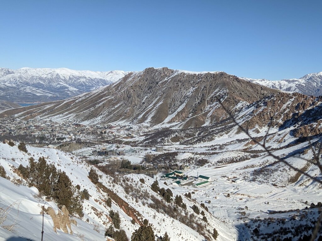 Hızlı ulaşım istasyonu Upper Cable Car Station, Taşkent eyaleti, foto