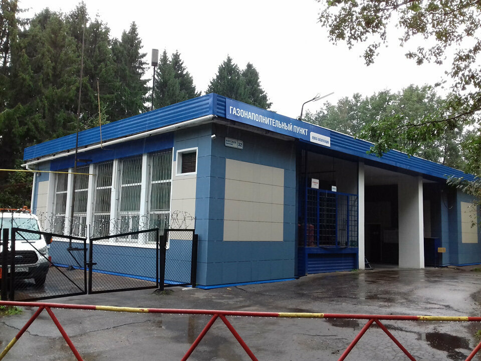 Otogaz dolum istasyonu Lengaz-Ekspluatatsiya, gas filling station № 8, Saint‑Petersburg, foto