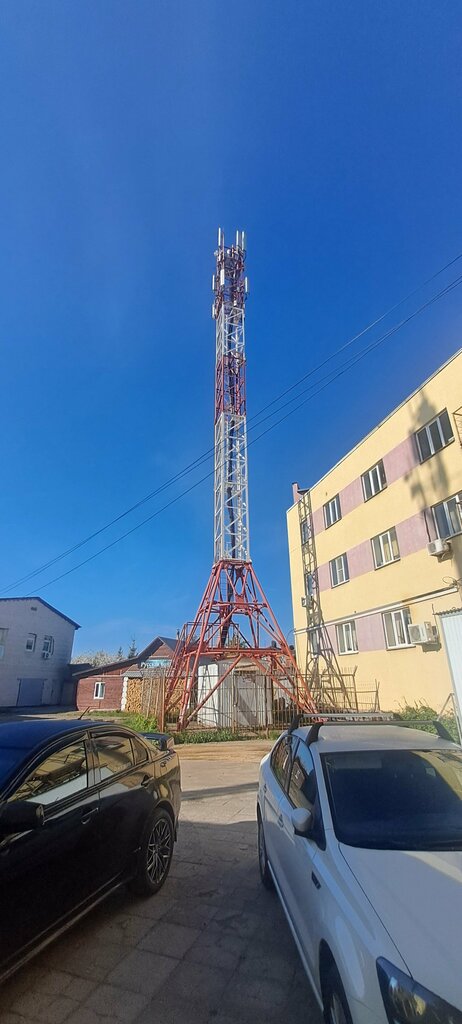 Mühendislik altyapısı Вышка сотовой связи, Nijegorodskaya oblastı, foto