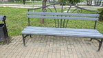 Bench (Belgorod Region, Stariy Oskol, skver Stalevarov), bank  Stariy Oskol'dan