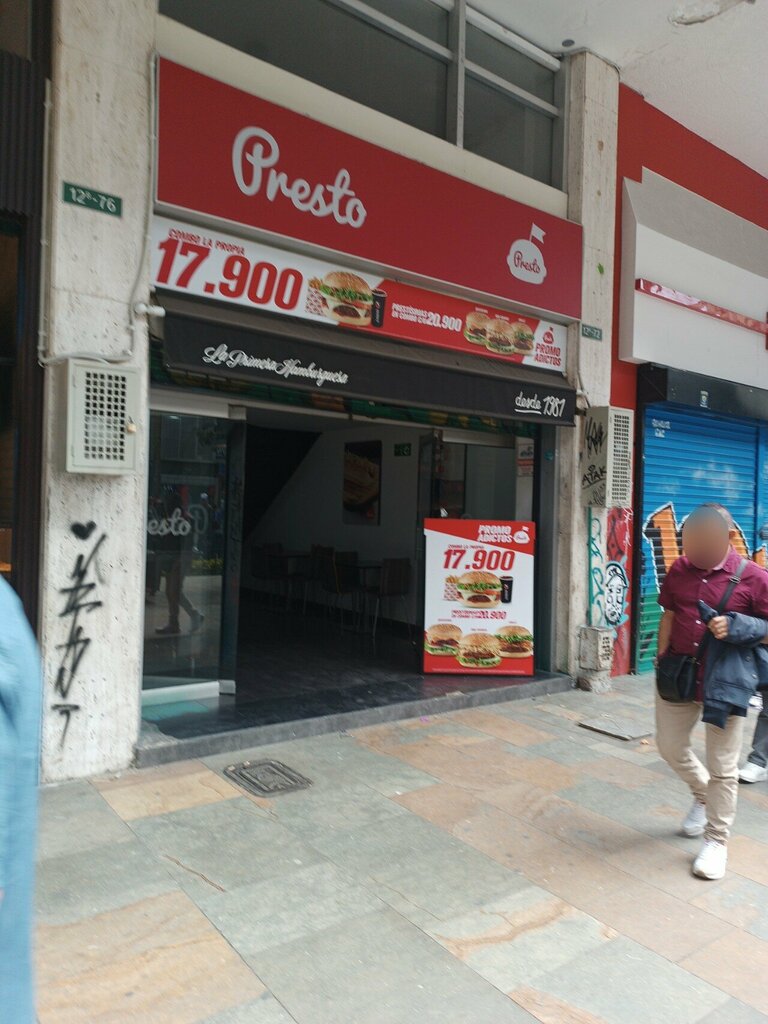 Kafe Presto, Bogota, foto