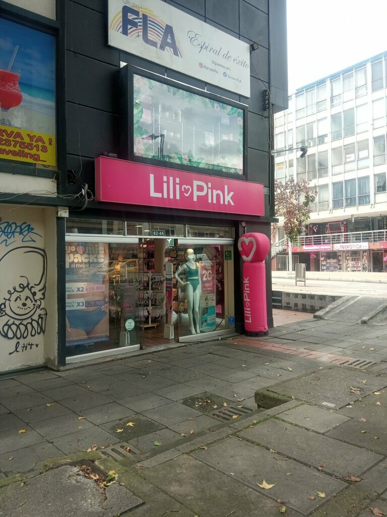 Dış giyim mağazası Lili Pink, Bogota, foto