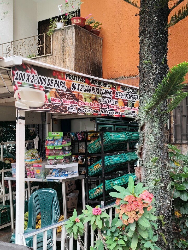 Market Fruits, Vegetables, and Groceries, Medellin, foto