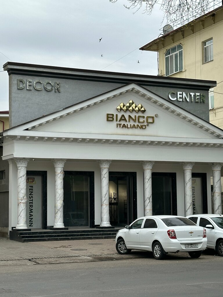 Boya ve cila malzemeleri üretim ve satış yerleri Bianco Italiano, Taşkent, foto