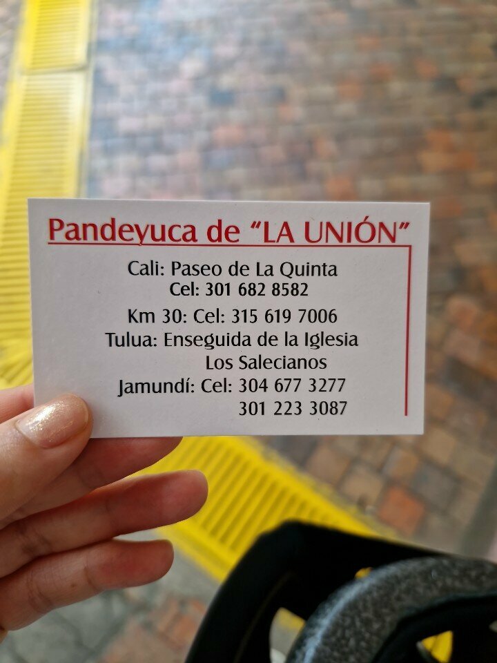 Ekmek fırını Pandeyuca de la Union, Cali, foto