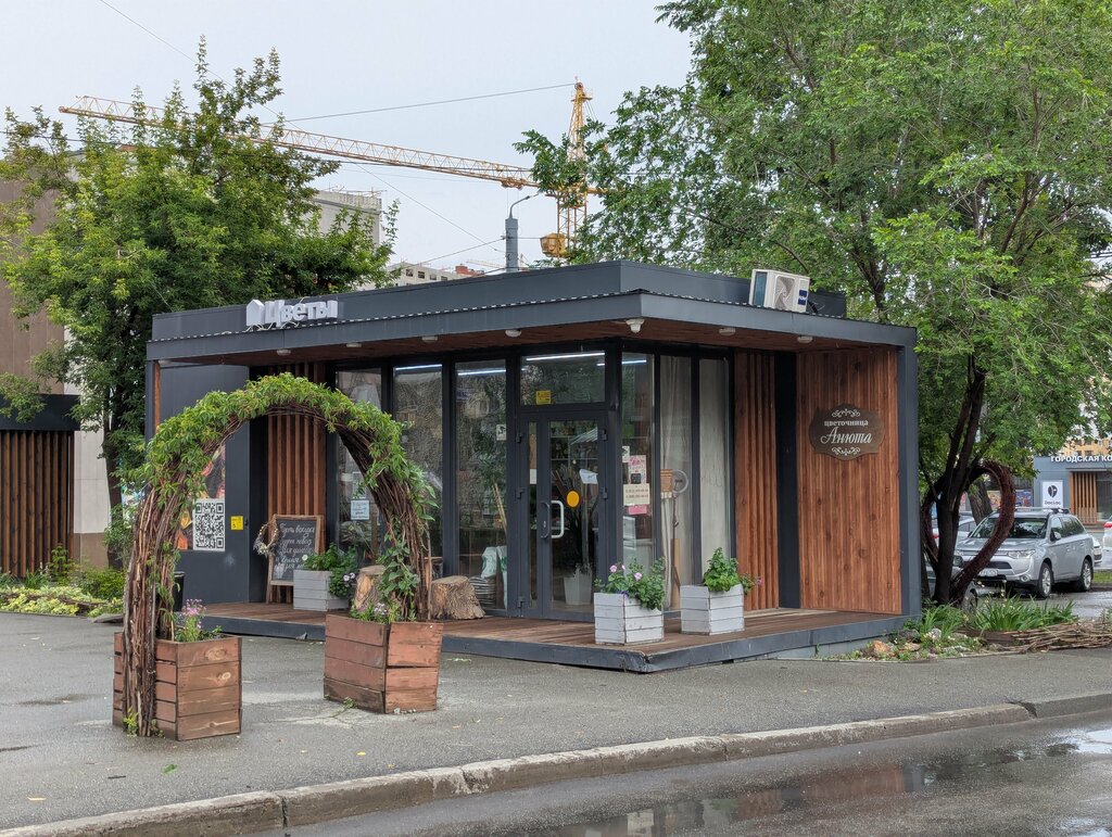 Çiçekçiler Tsvetochnitsa Anyuta, Çeliabinsk, foto