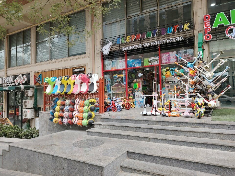 Çocuk oyunları ve oyuncakları Elephant butik, Bakü, foto