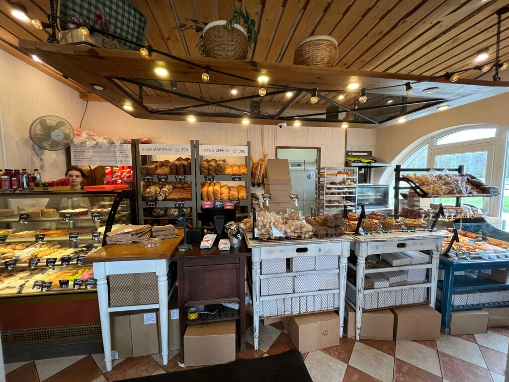 Ekmek fırını Bakery F. Volcheka, Saint‑Petersburg, foto