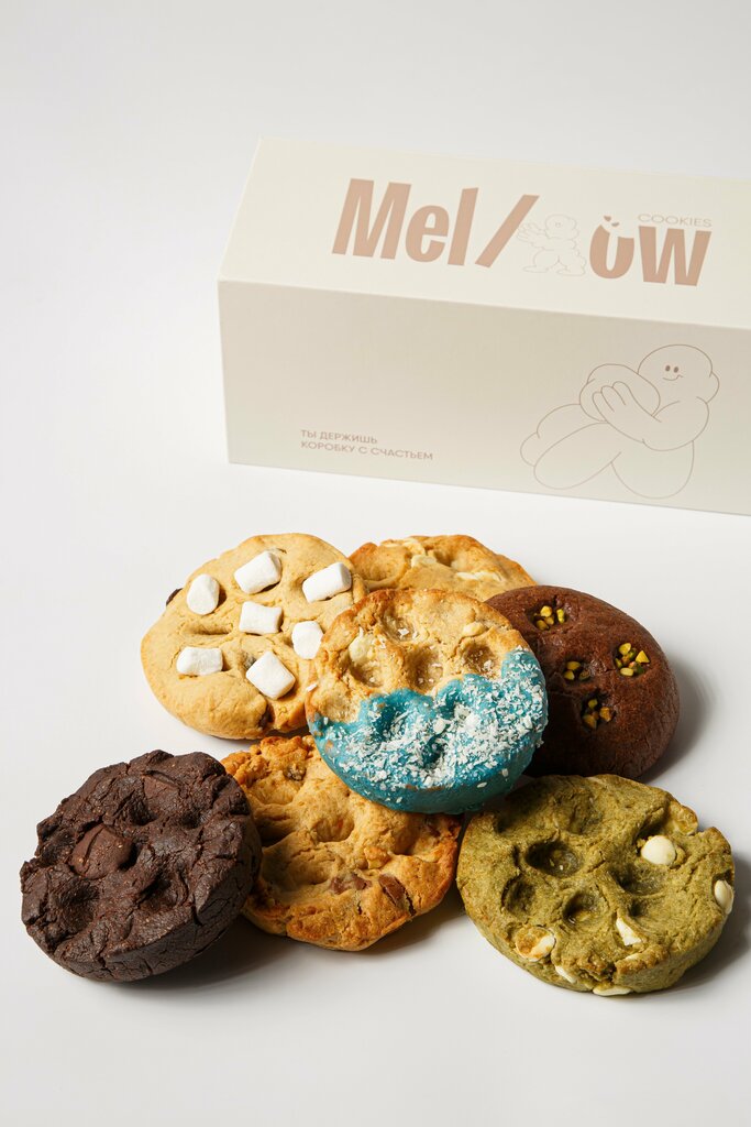 Pasta, şekerleme ve tatlı Mellow Cookies, Moskova, foto