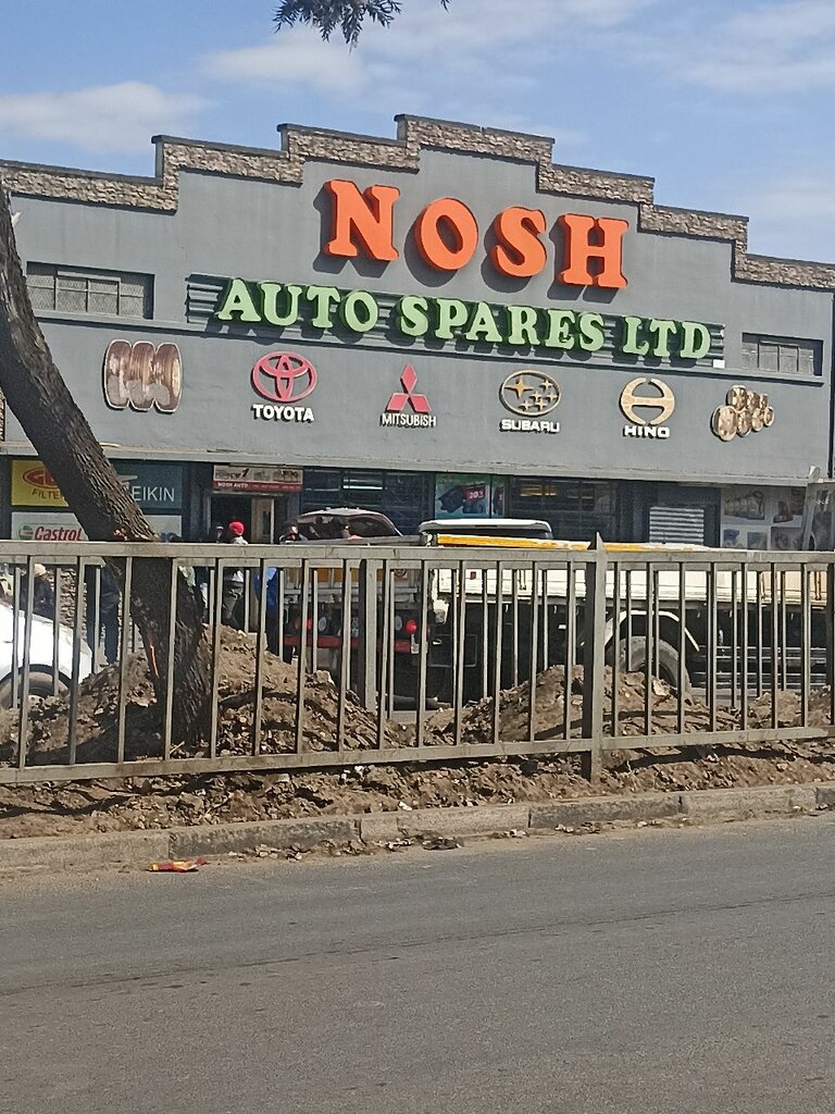Otomobil yedek parçaları Nosh Auto Spares, Lusaka, foto