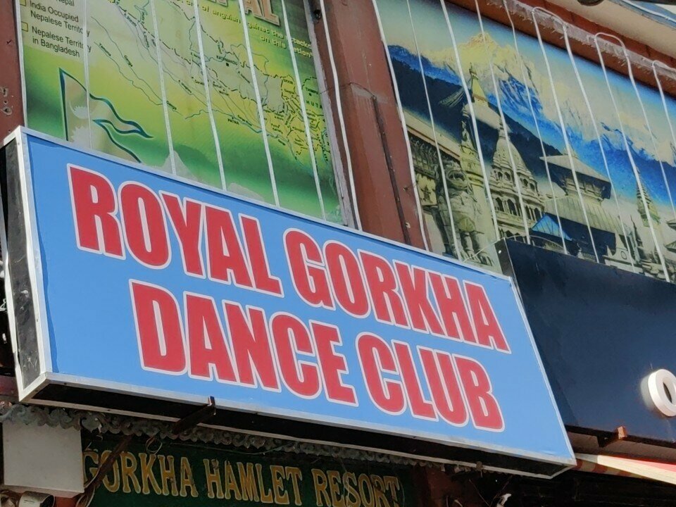 Bar Royal gurkha dance club, Katmandu, foto