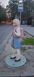 Школьница (Velikiy Novgorod, Sofiyskaya Side District, Lyudogoscha Street), park, sokak heykeli  Velikiy Novgorod'dan