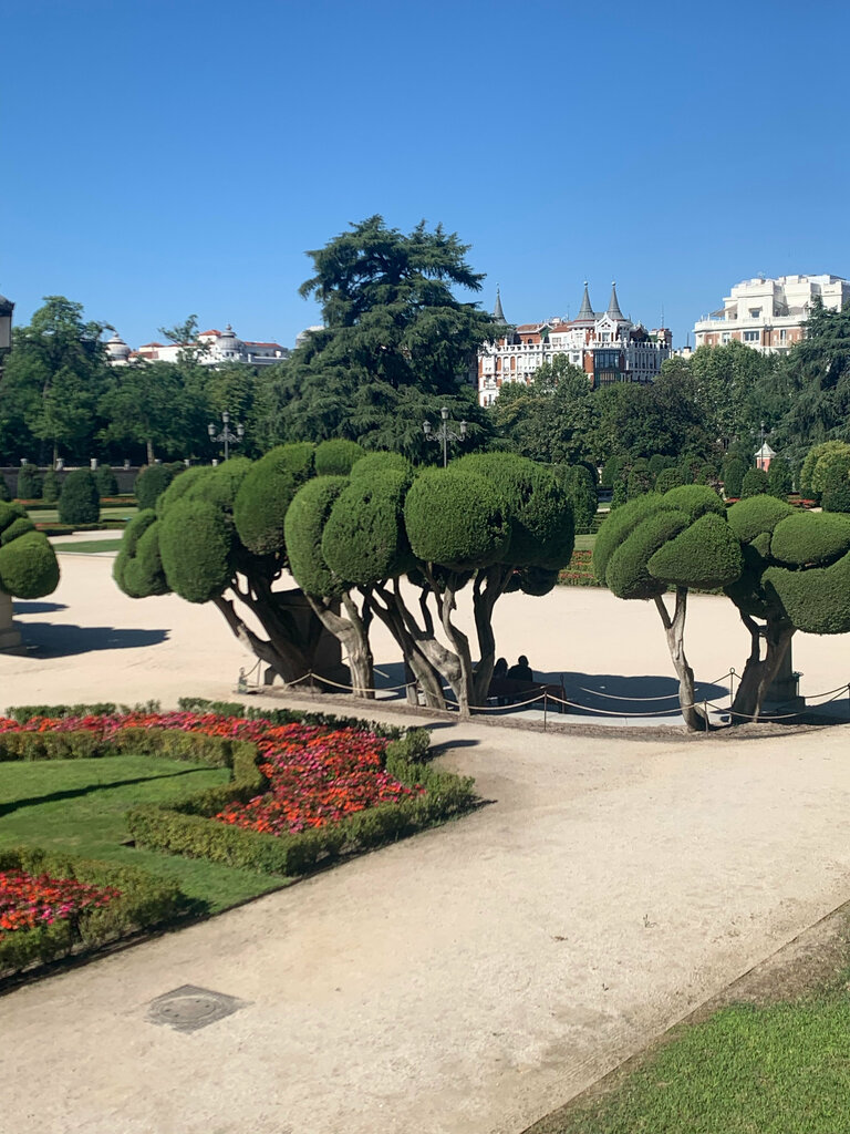 Kültür ve eğlence parkları Jardín de la Isla, Madrid, foto