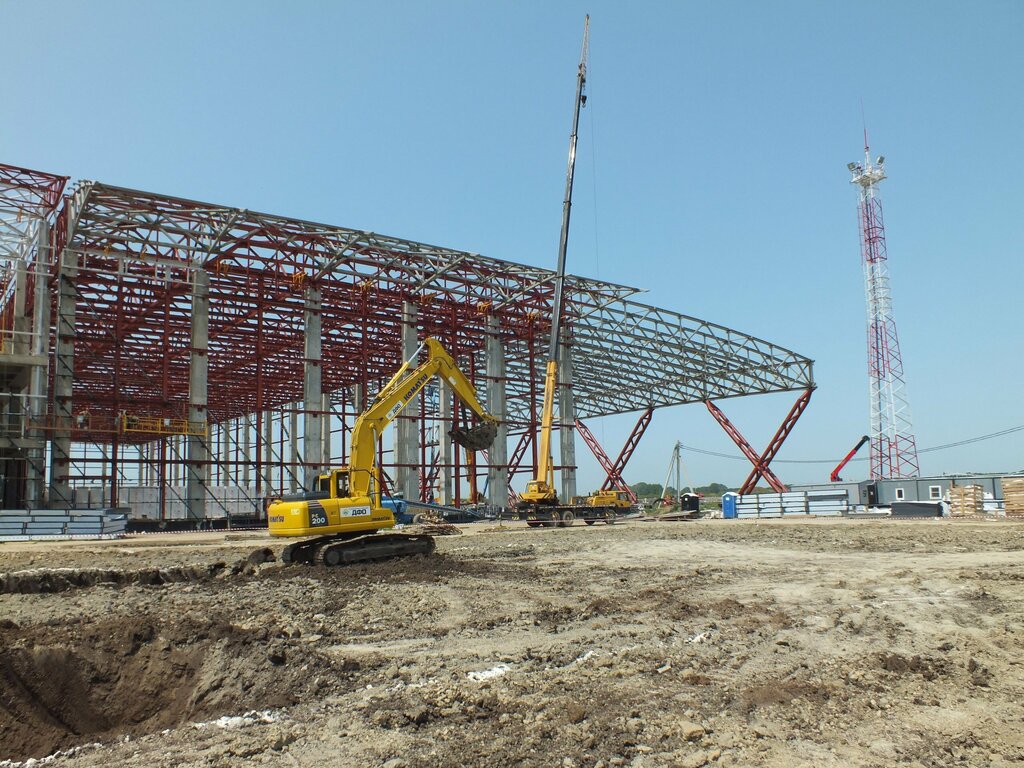 Havaalanı terminali Краснодар новый терминал, Krasnodar, foto