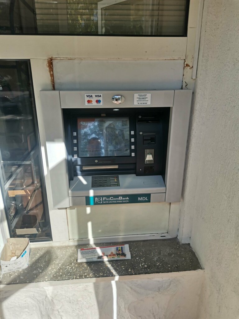 ATM'ler FinComBank, Kişinev, foto