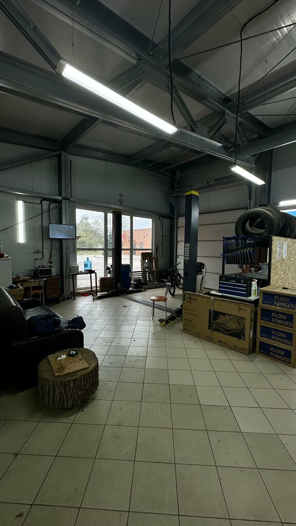 Oto lastik tamiri Шиномонтаж, Kalujskaya oblastı, foto