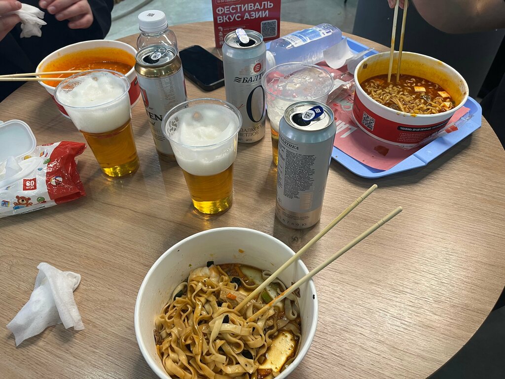 Fast food Ramenda, Moskova, foto