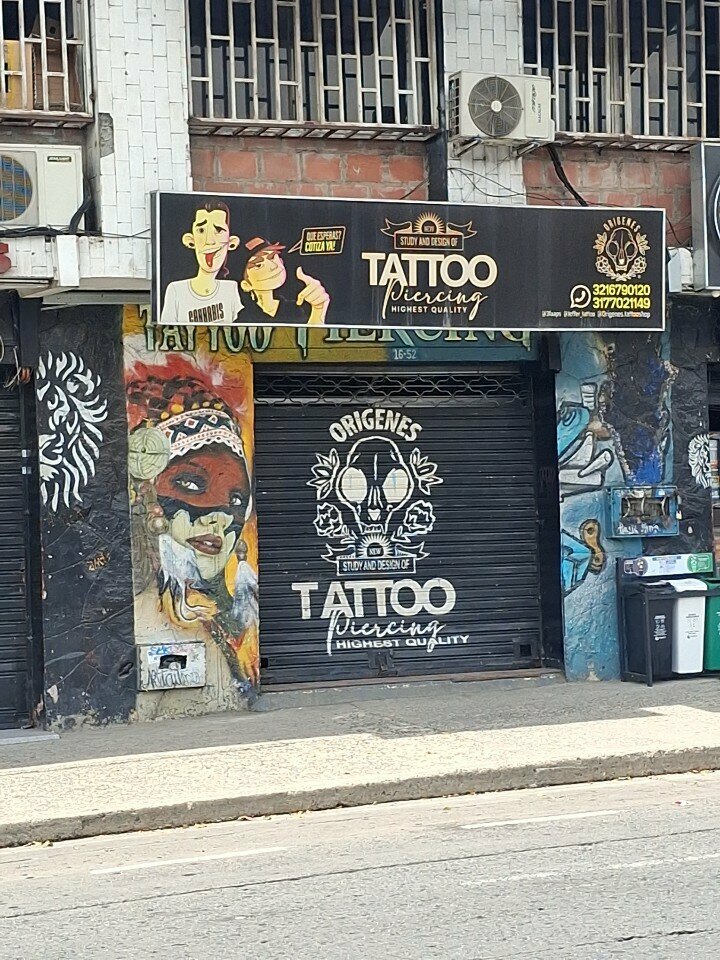 Dövmeciler Origenes, Cali, foto