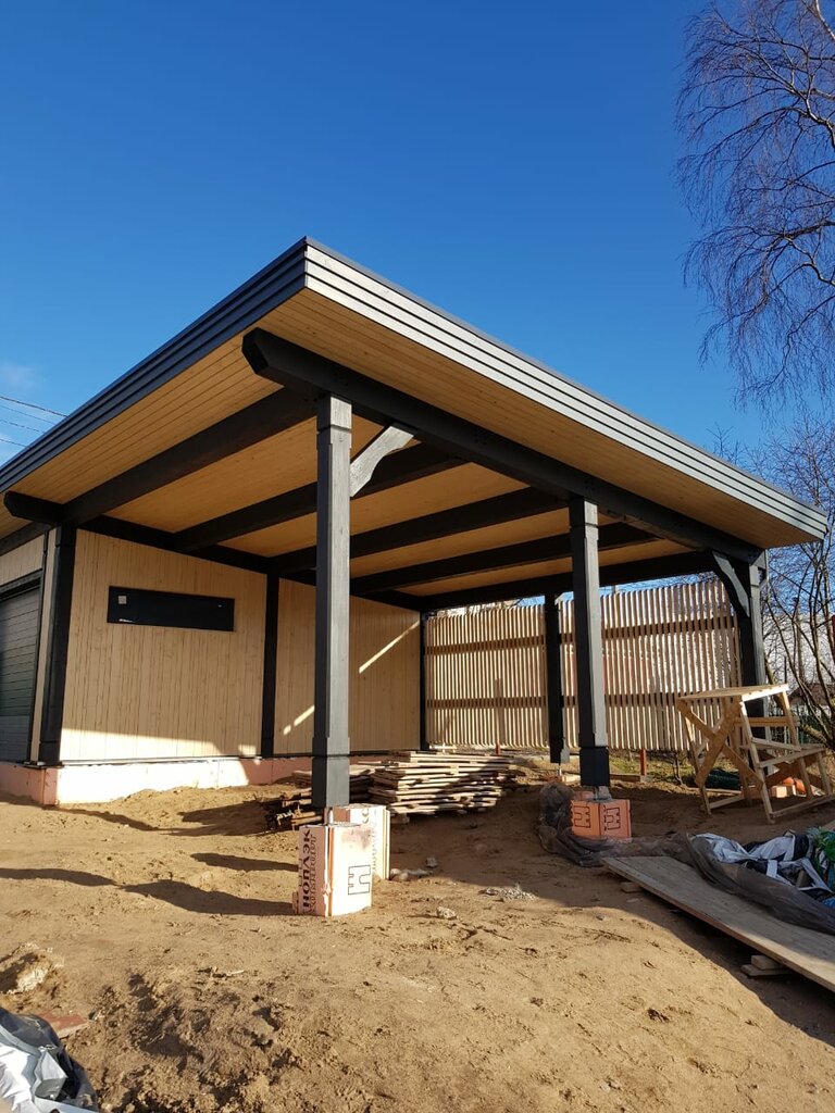 Yazlık ev inşaatı Сим Строй, Saint‑Petersburg ve Leningradskaya oblastı, foto