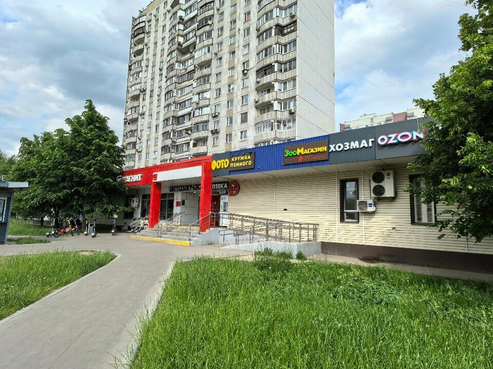 Parsel otomatı Yandex Market, Moskova, foto