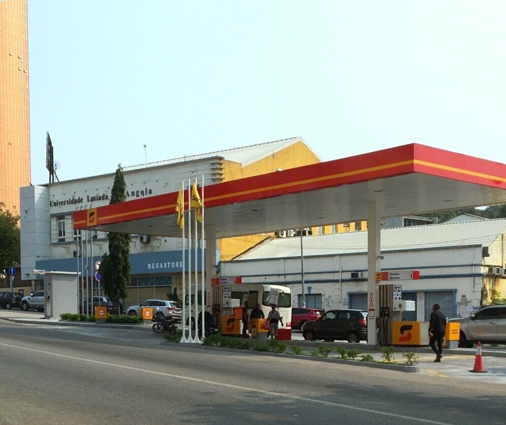 Benzin istasyonu Sonangol, Loanda, foto