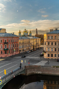 D hotels & apartment with the view on Griboedov Canal (Srednyaya Podyacheskaya Street No:15), otel  Saint‑Petersburg'dan
