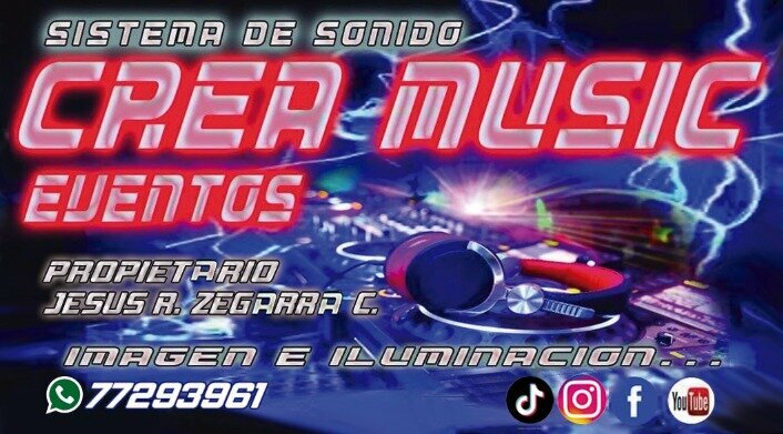 Yapım şirketi Sistema de sonido Crea Music Eventos, El Alto, foto