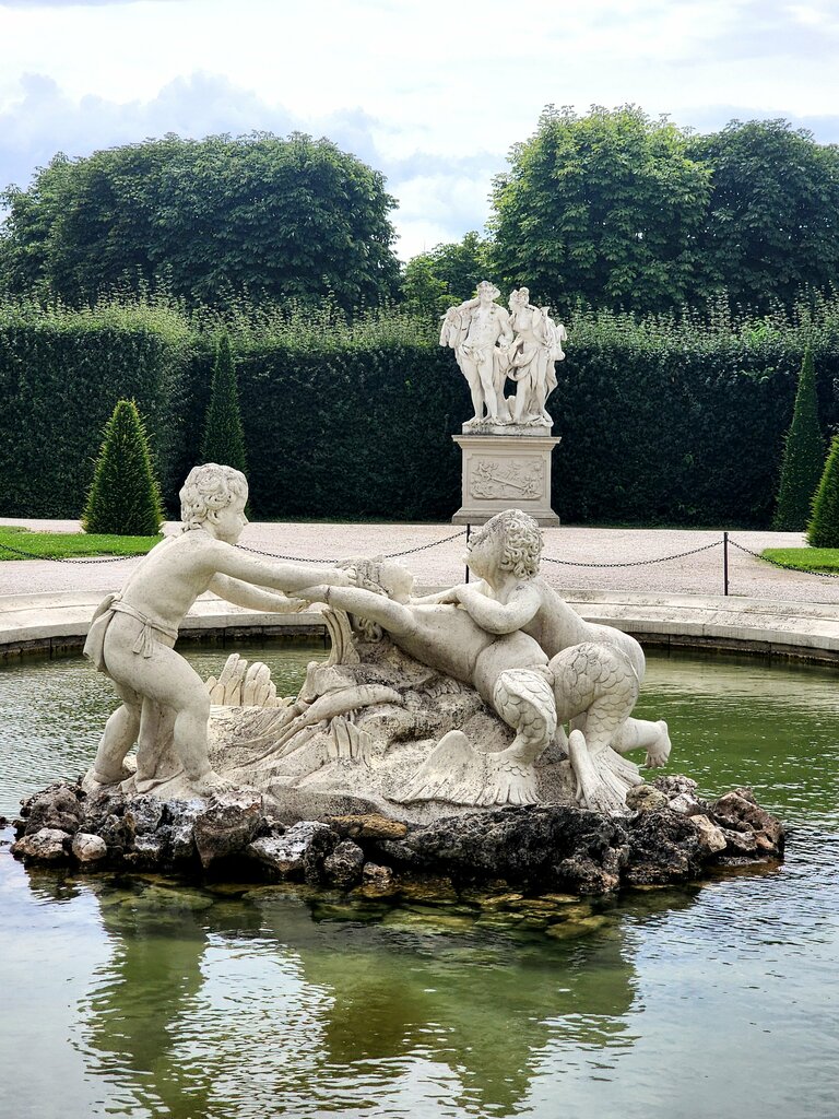 Kültür ve eğlence parkları Belvederegarten, Viyana, foto