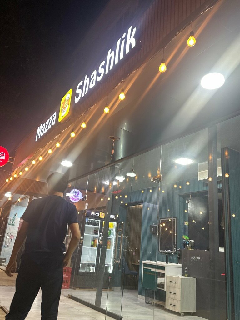 Kafe Mazza shashlik, Taşkent, foto