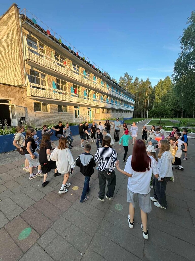 Yaz kampı ДОЛ Журавушка, Brestskaya oblastı, foto