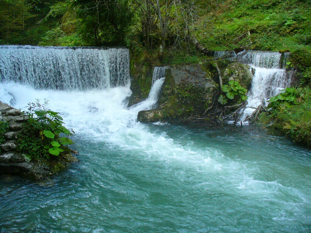 Şelale Waterfall, Gudauta Bölgesi, foto