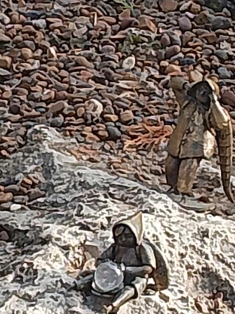 Park, sokak heykeli Шишиги-летуны, Samara, foto