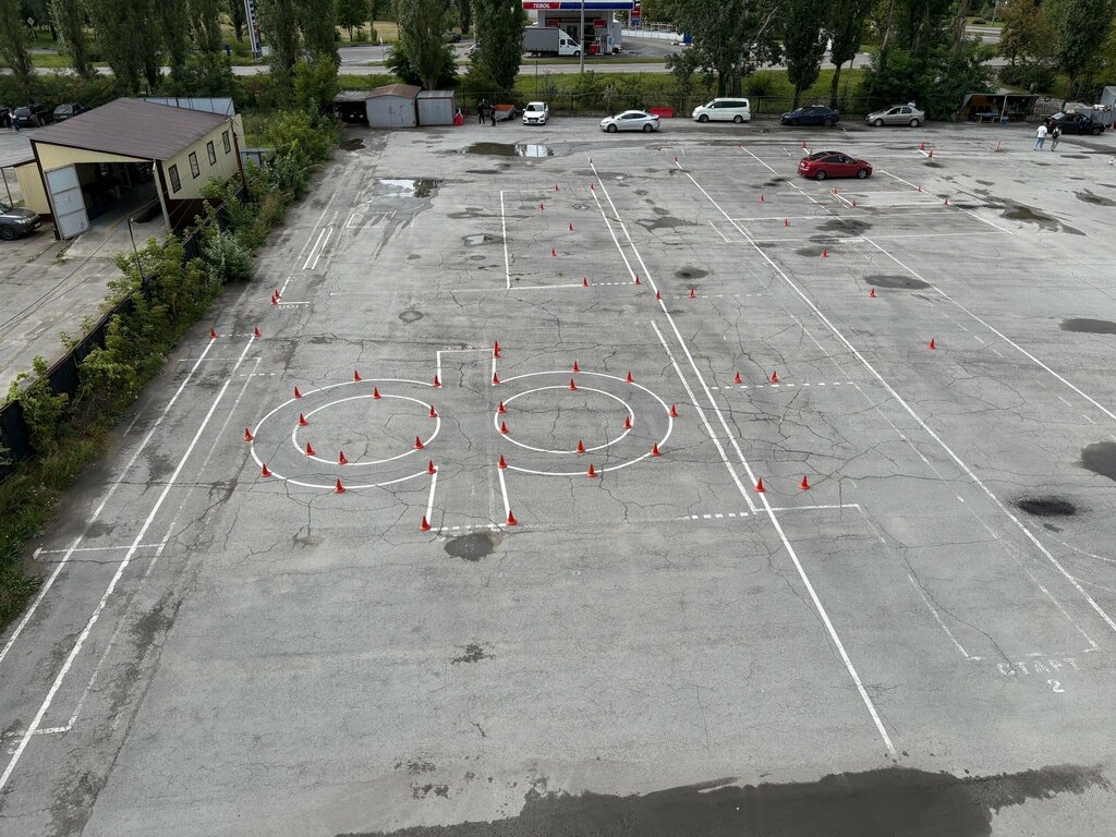 Ehliyet sınav alanı Площадка для вождения, Lipetsk, foto