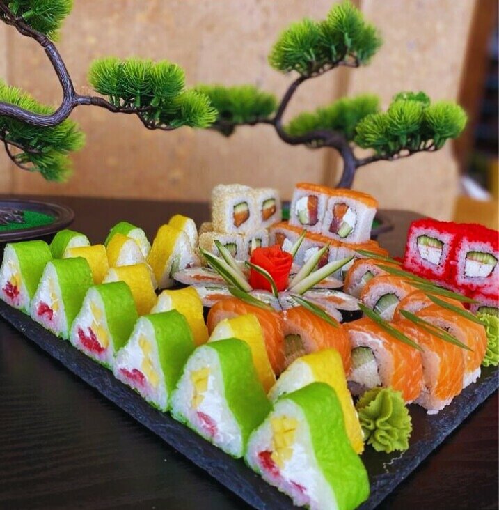 Suşi restoranı Maki Sushi, Gümrü, foto