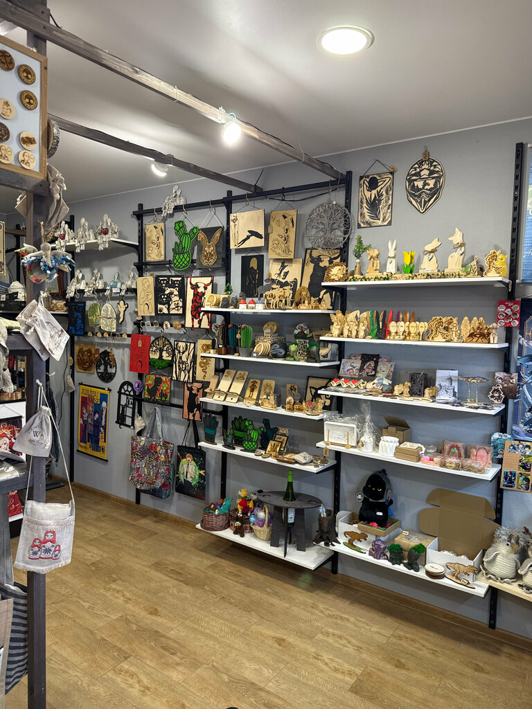 Hediyelik eşya mağazaları Льняное Древо, Vyborg, foto