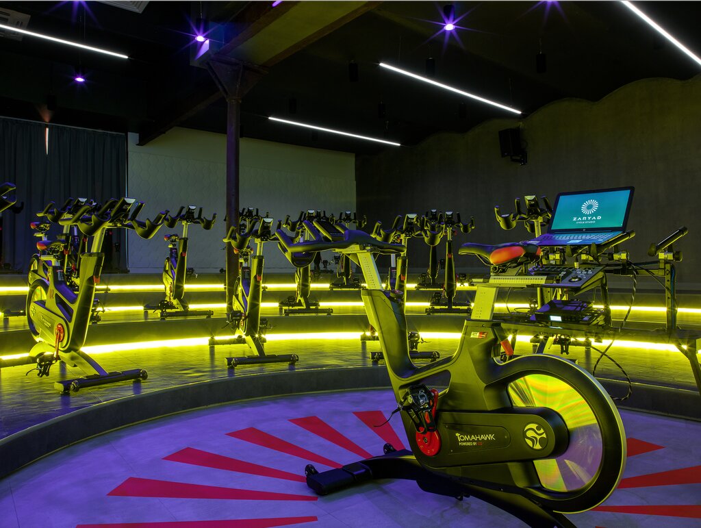 Fitness kulüpleri Zaryad studio, Moskova, foto