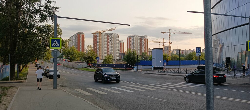 Ehliyet sınav alanı Учебная площадка, Moskova, foto