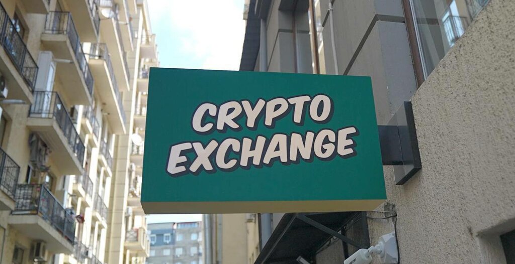 Döviz büroları Werty crypto exchange, Tiflis, foto