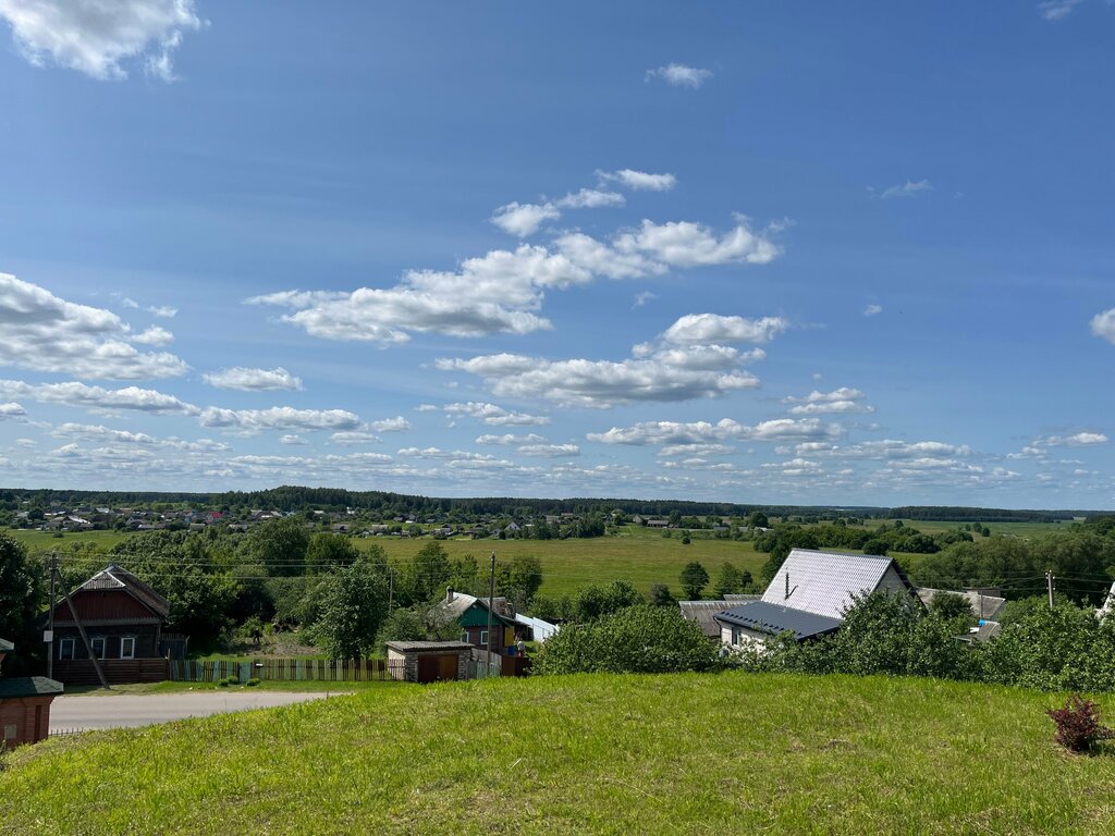 Anıt, heykel Ильинская гора. Отсюда начинались Белыничи, Bialynichy, foto