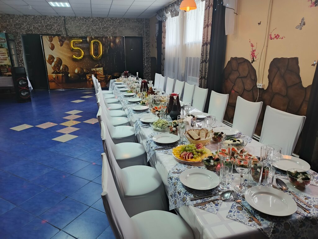 Düğün, toplantı salonu Кафе на Солнечной, Voronejskaya oblastı, foto