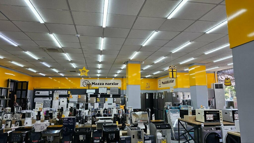 Beyaz eşya mağazaları Texnomart Ganga, Taşkent, foto