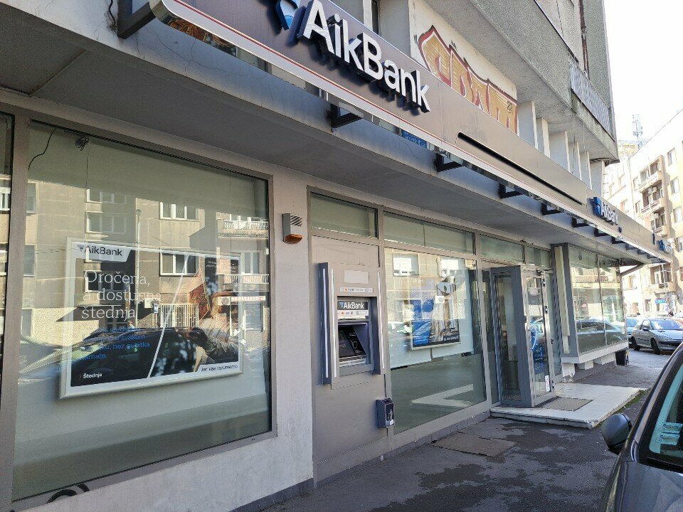 ATM'ler Aik Banka, ATM, Belgrad, foto